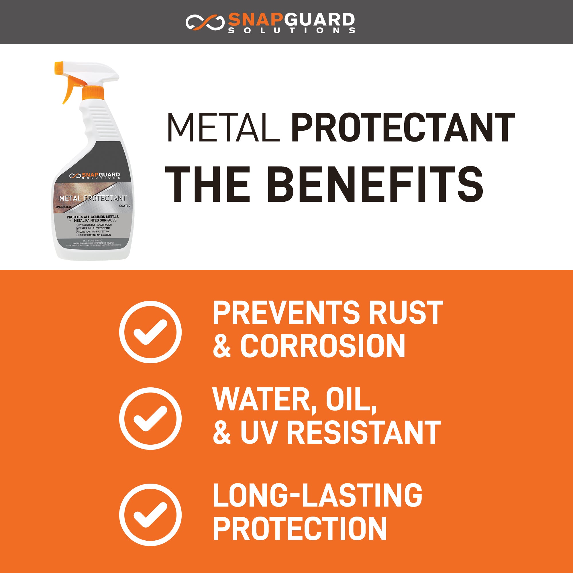 Metal Protectant 500ml Spray - Snapguard Solutions