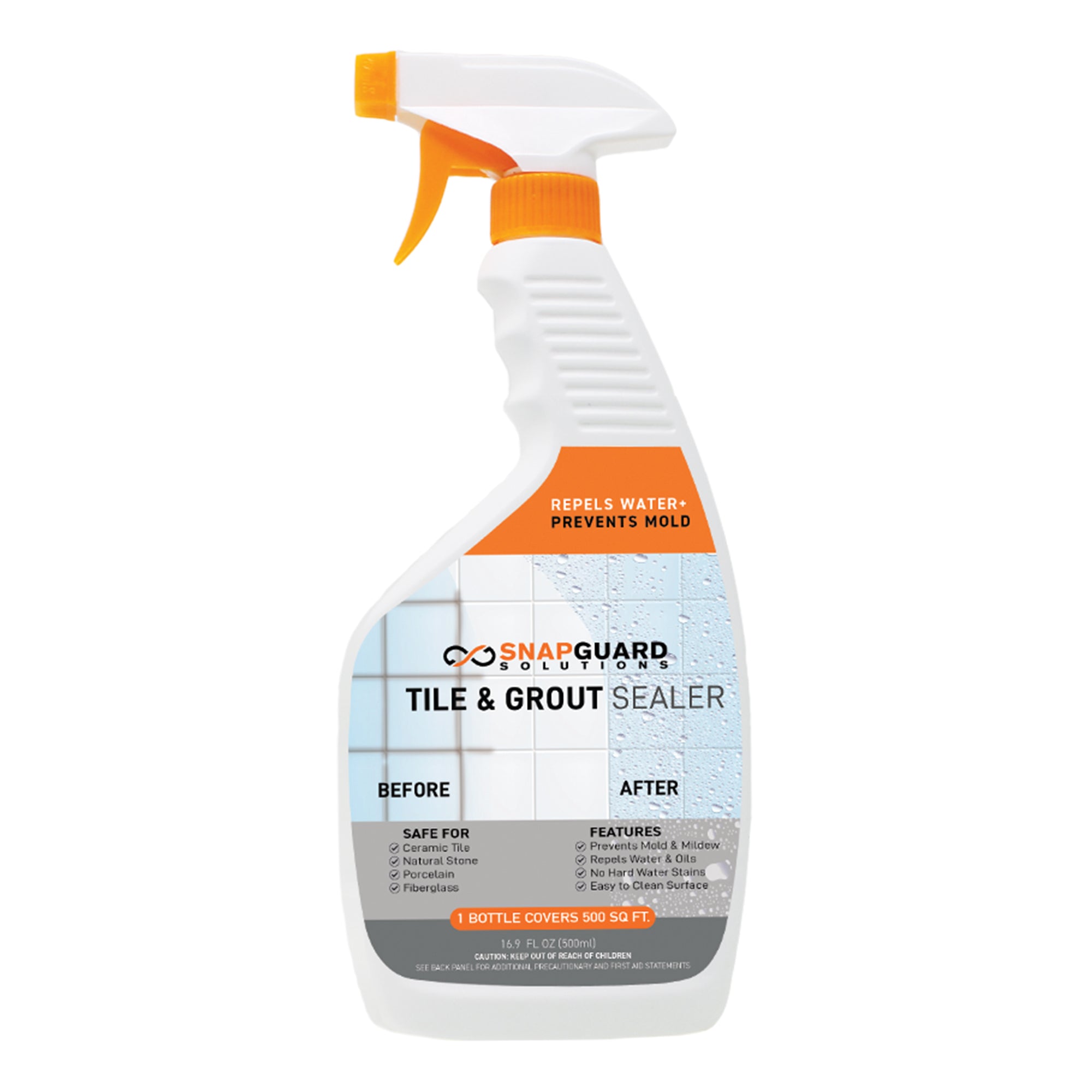 Tile & Grout 500ml Spray with Grout Removal Tool– Snapguard Solutions